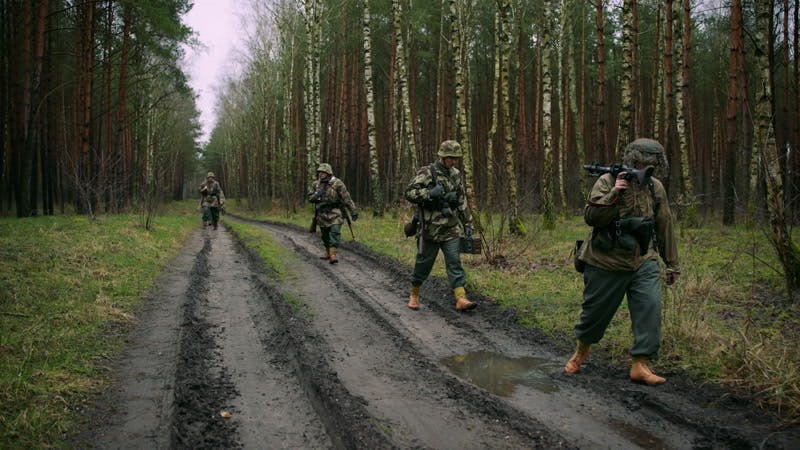 Forest, Ww2, Soldier, Army by Sebastian Jan Swietek – Stock Footage ...