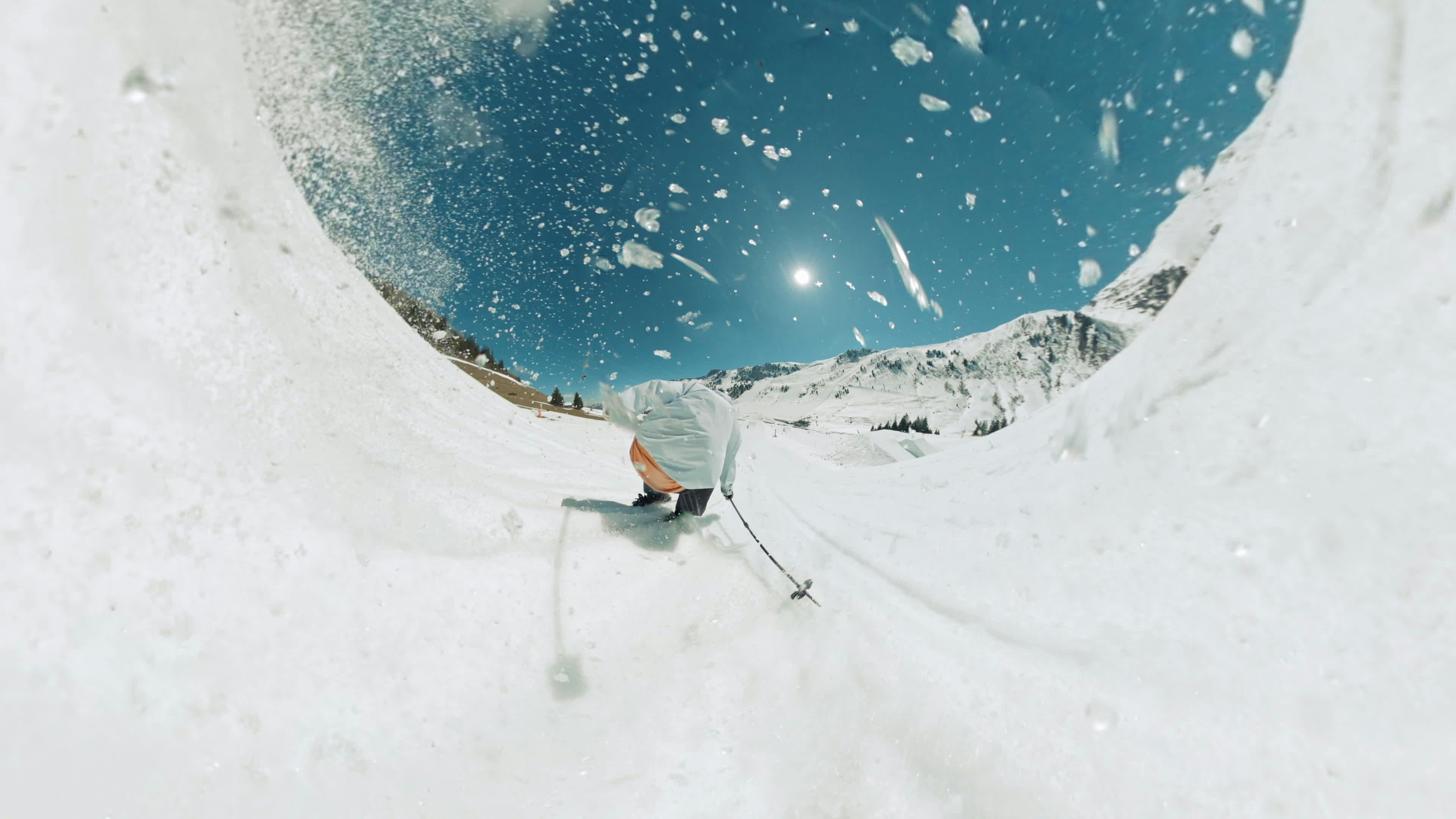 Discover snow-jumping-fpv, a story-driven footage | Artlist