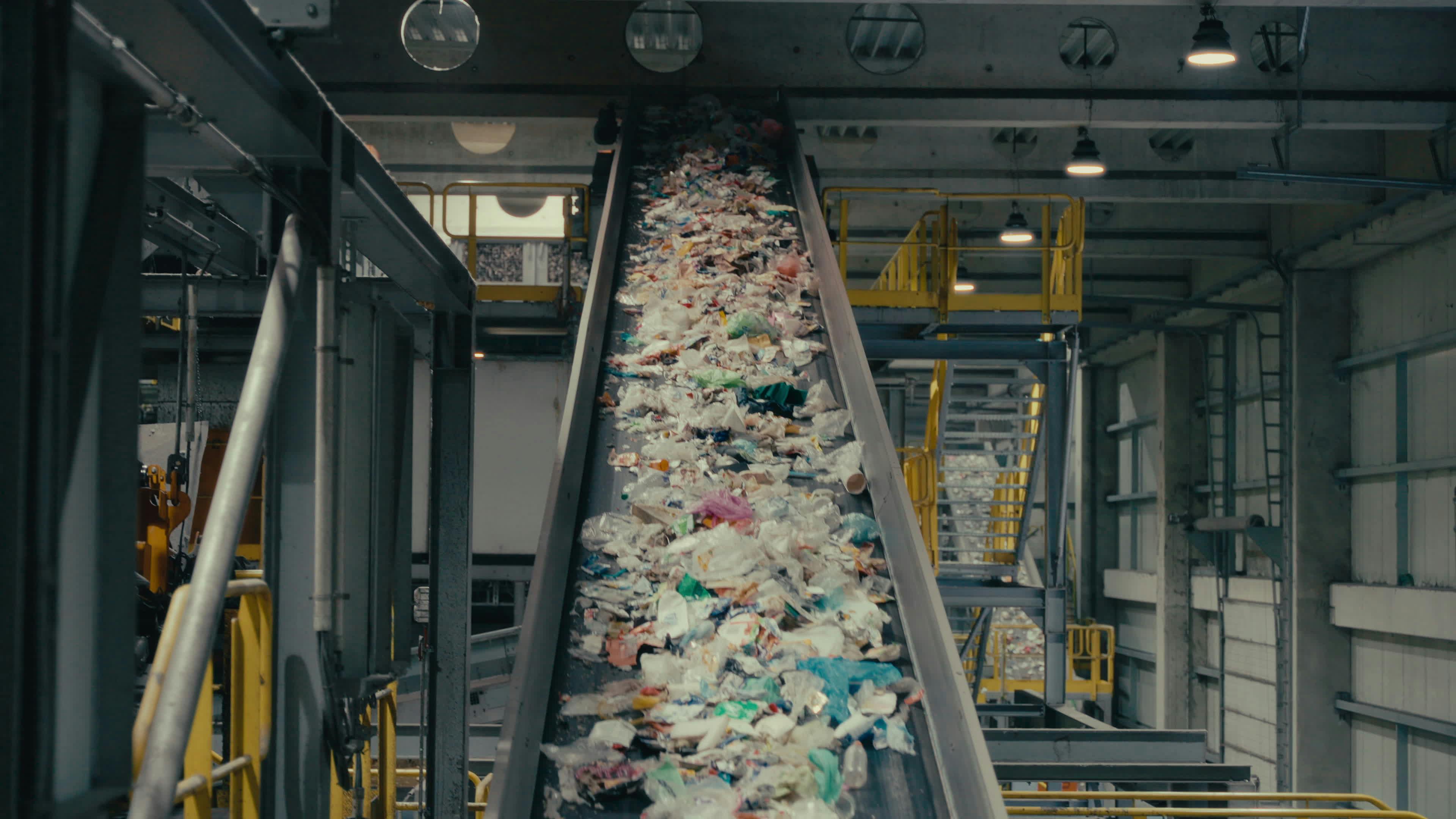 Discover plastic-sorting-facility, a story-driven footage | Artlist