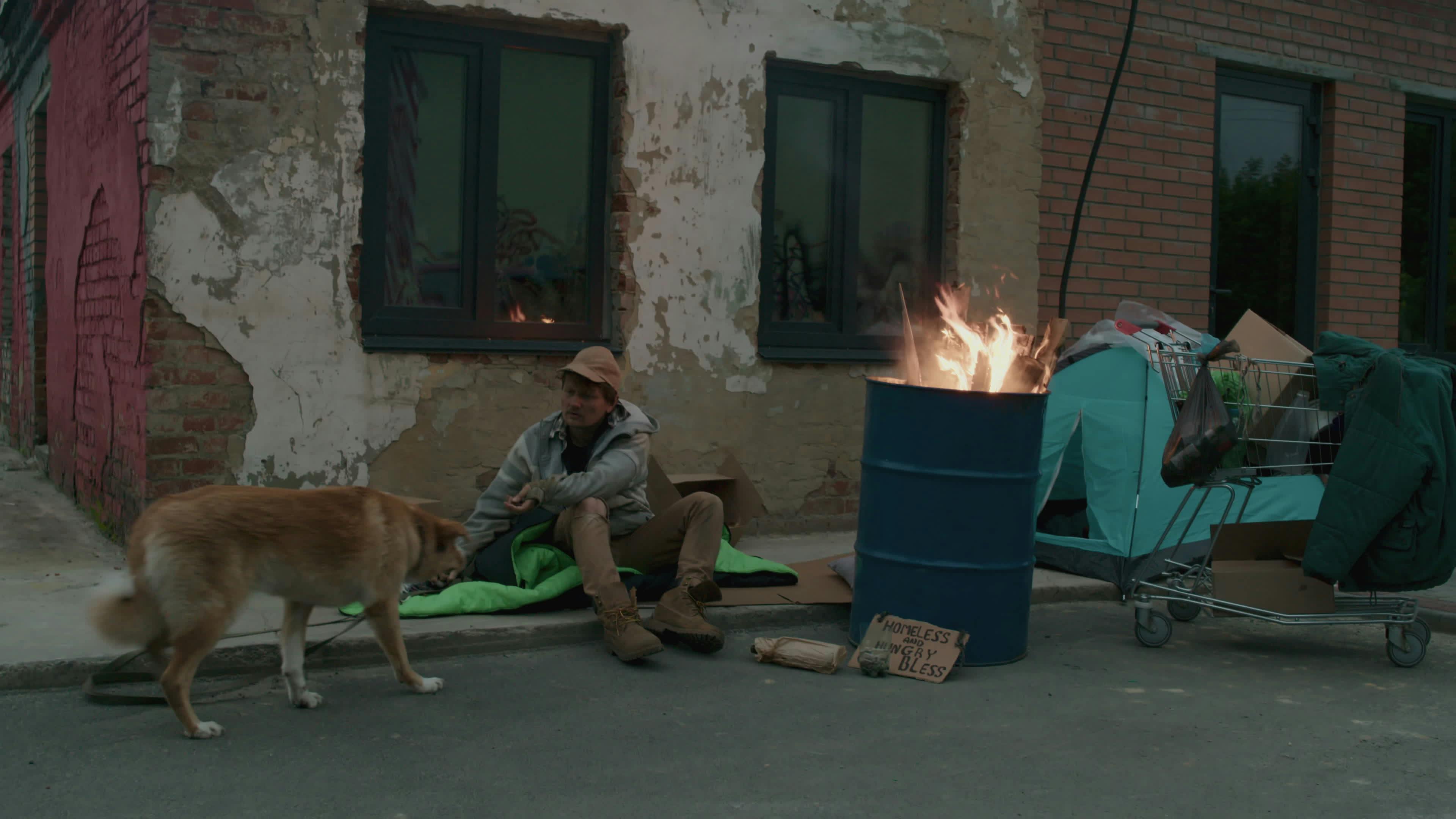 Discover life-of-a-homeless-man, a story-driven footage | Artlist