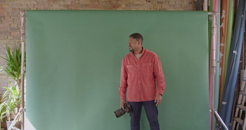 Green Screen, Posing, Portrait, Backdrop by Erwin de Boer – Stock ...