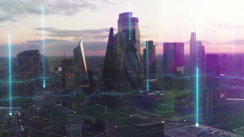 City, Motion Graphics, Cityscape, Vfx by 21 Aerials – Stock Footage ...