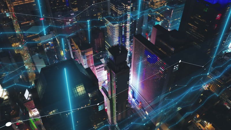 Motion Graphics, Cityscape, Vfx, Global by 21 Aerials – Stock Footage ...