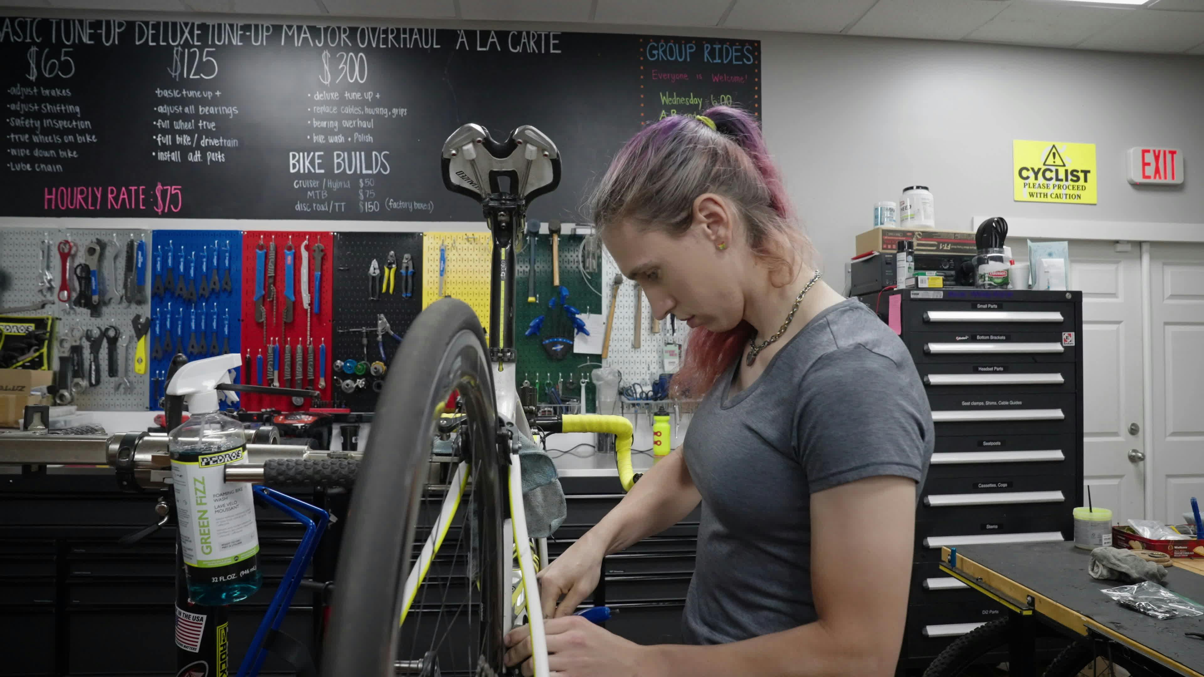 Discover transgender-bike-mechanic, a story-driven footage | Artlist