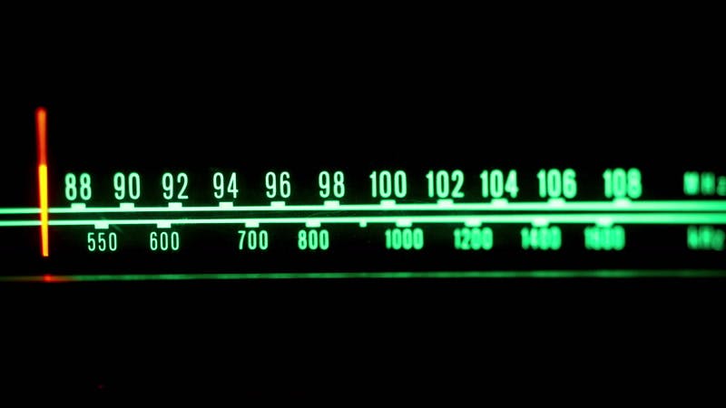 Vintage Radio, Numbers, Frequency, Tuning by Dubassy – Stock Footage ...
