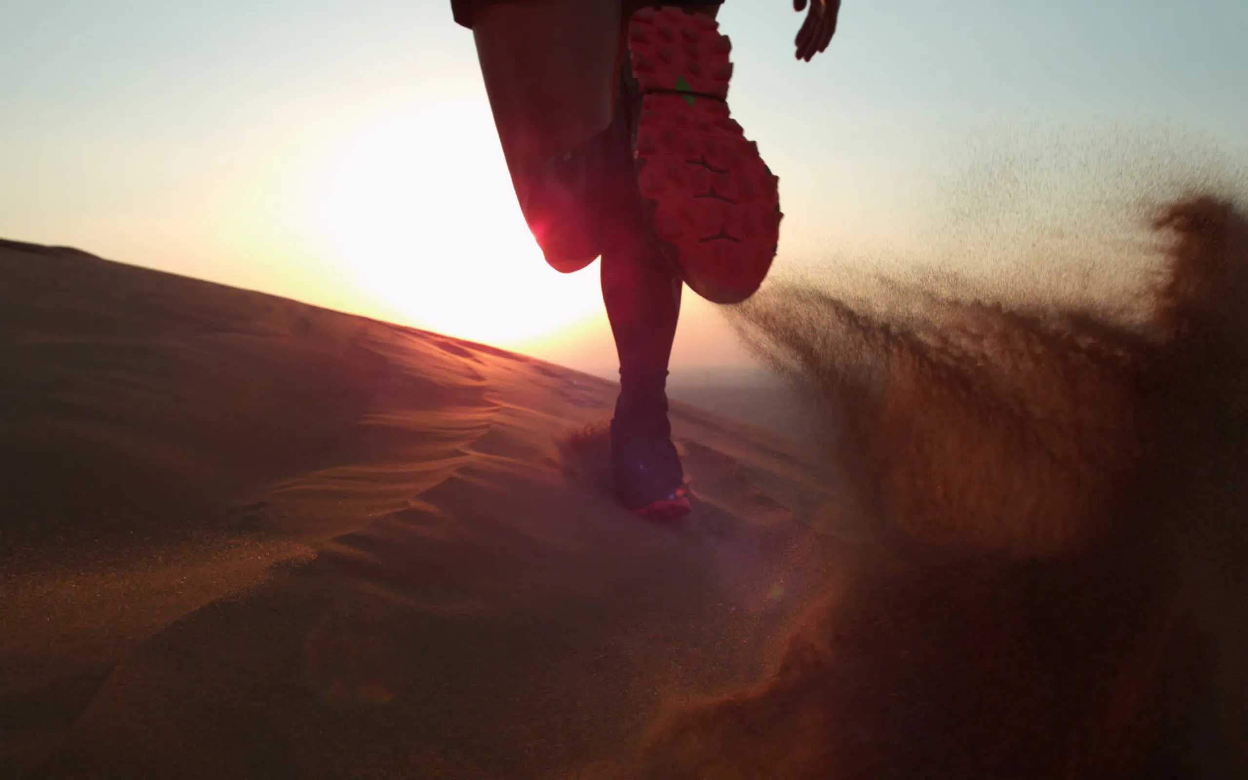 Discover running-through-the-desert, a story-driven footage