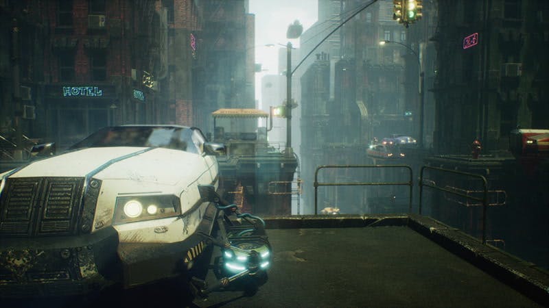 Sci Fi, Science Fiction, Flying Car, 3d by Savagerus – Stock Footage ...