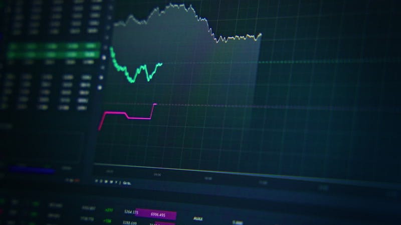 Data, Screen Display, Chart, Graph by Frame Stock Footage – Stock ...