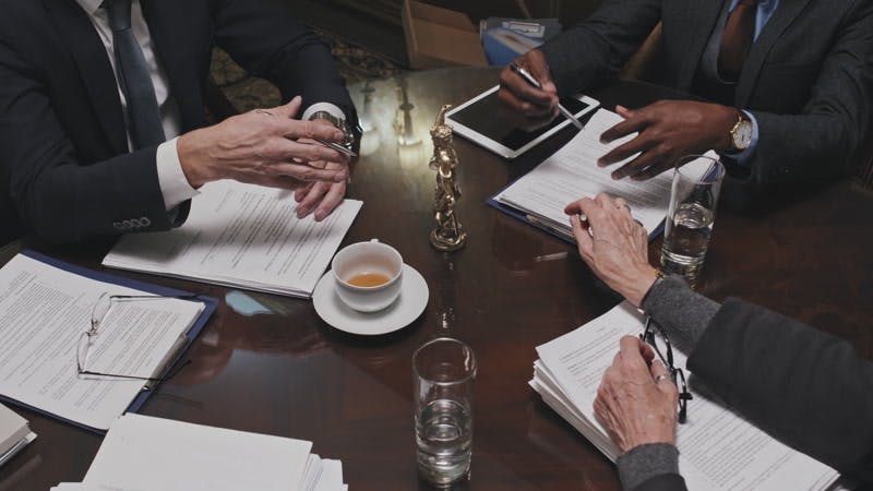 Legal, Paperwork, Contract, Law Firm by Pressmaster – Stock Footage ...