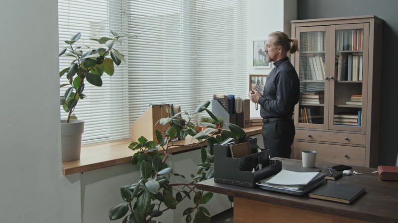 Priest, Praying, Office, Christianity by Pressmaster – Stock Footage ...