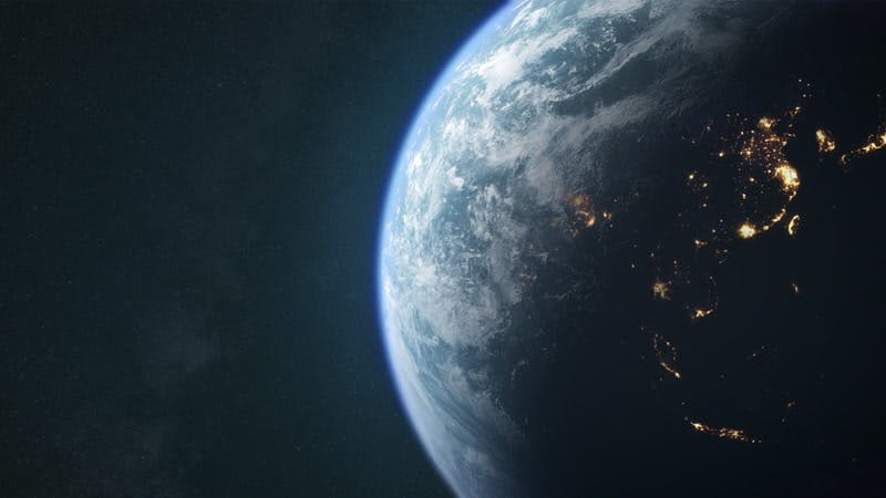 Earth, Satellite View, Astronomy, Atmosphere by Bruno Tornielli – Stock ...