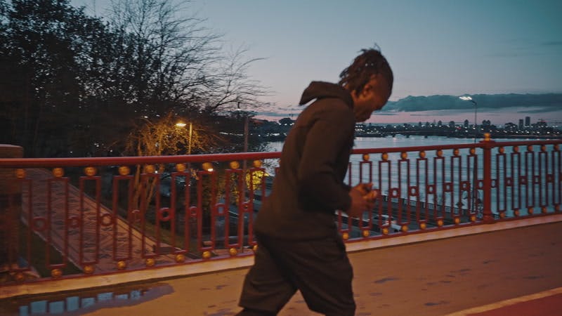 Running, Dusk, Tracksuit, Runner by Raven production – Stock Footage ...