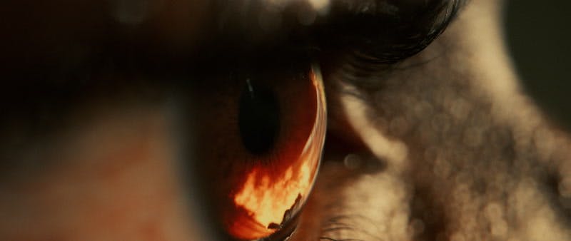 Eyelid, Reflecting, Fire, Flames by Maxim Ronkin – Stock Footage | Artlist