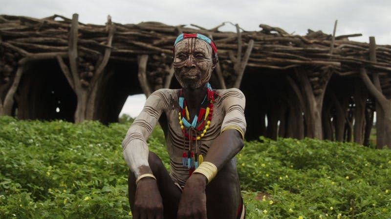 Tribe, Karo, Face Paint, Body Paint by Wind Collective – Stock Footage ...