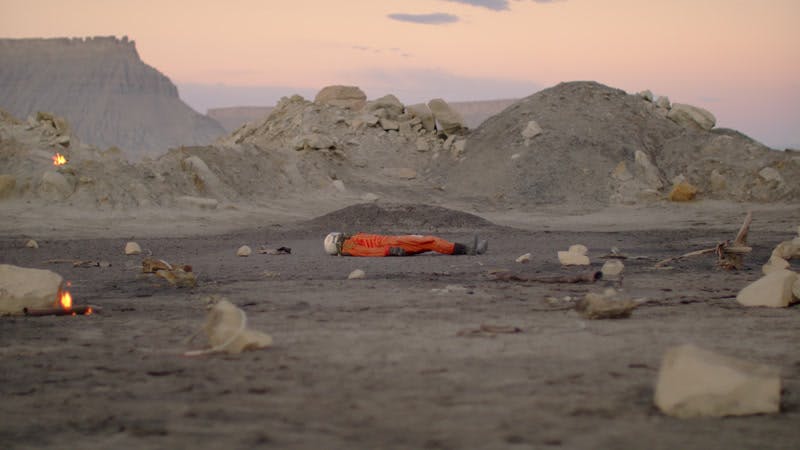 Astronaut Suit, Astronaut Helmet, Orange Overalls, Dirt by Tanner ...