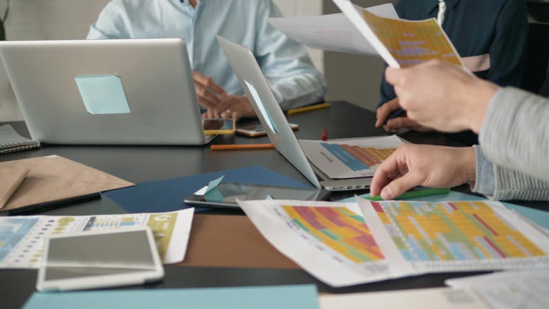 Documents, Meeting, Teamwork, Office by Eleven Studio – Stock Footage ...