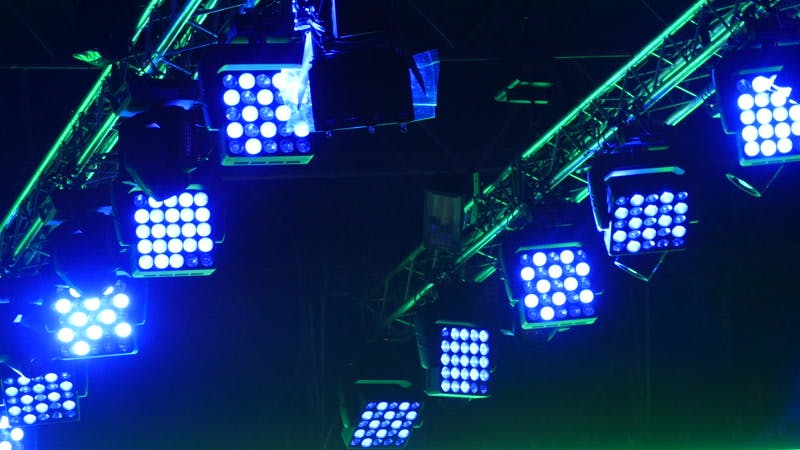 Concert, Flashing, Lights, Smoke by Denys Hrishyn – Stock Footage | Artlist