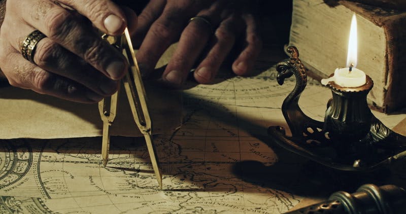 Map, Man, Explorer, Reading by Cristian Baitg Schreiweis – Stock ...