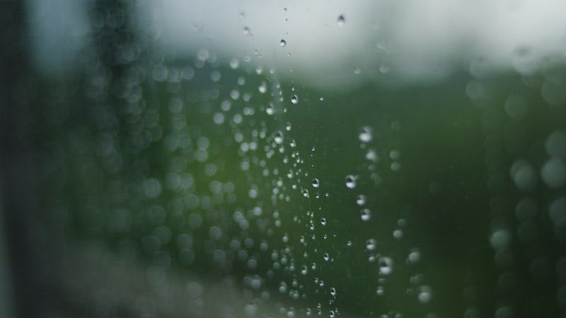 Water Droplets, Drizzle, Raindrops, Glass by BOREALE VISION – Stock ...