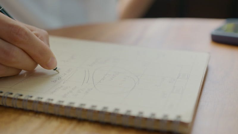 Notebook, Writing, Hand, Table by Yuki Film – Stock Footage | Artlist