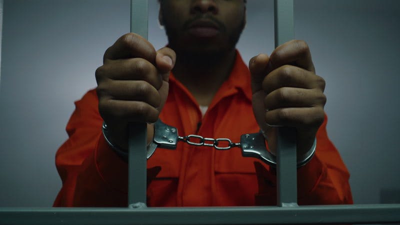 Cell, Prisoner, Handcuffed, Prison by Frame Stock Footage – Stock ...