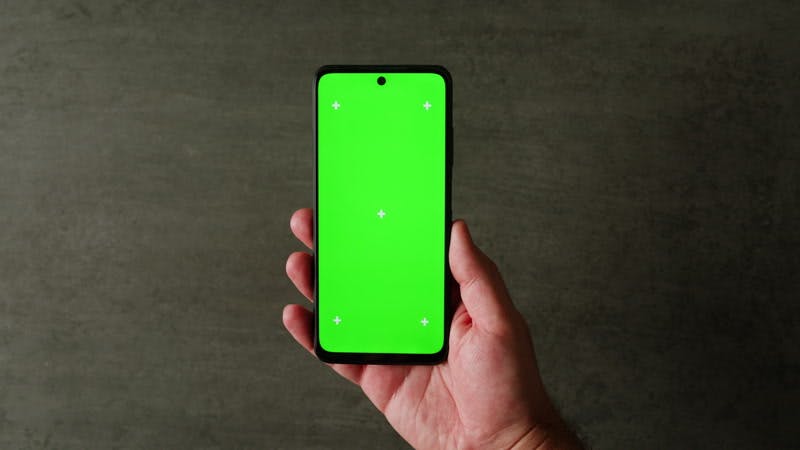 Smartphone, Lcd, Green Screen, Chroma Key by Eleven Studio – Stock ...