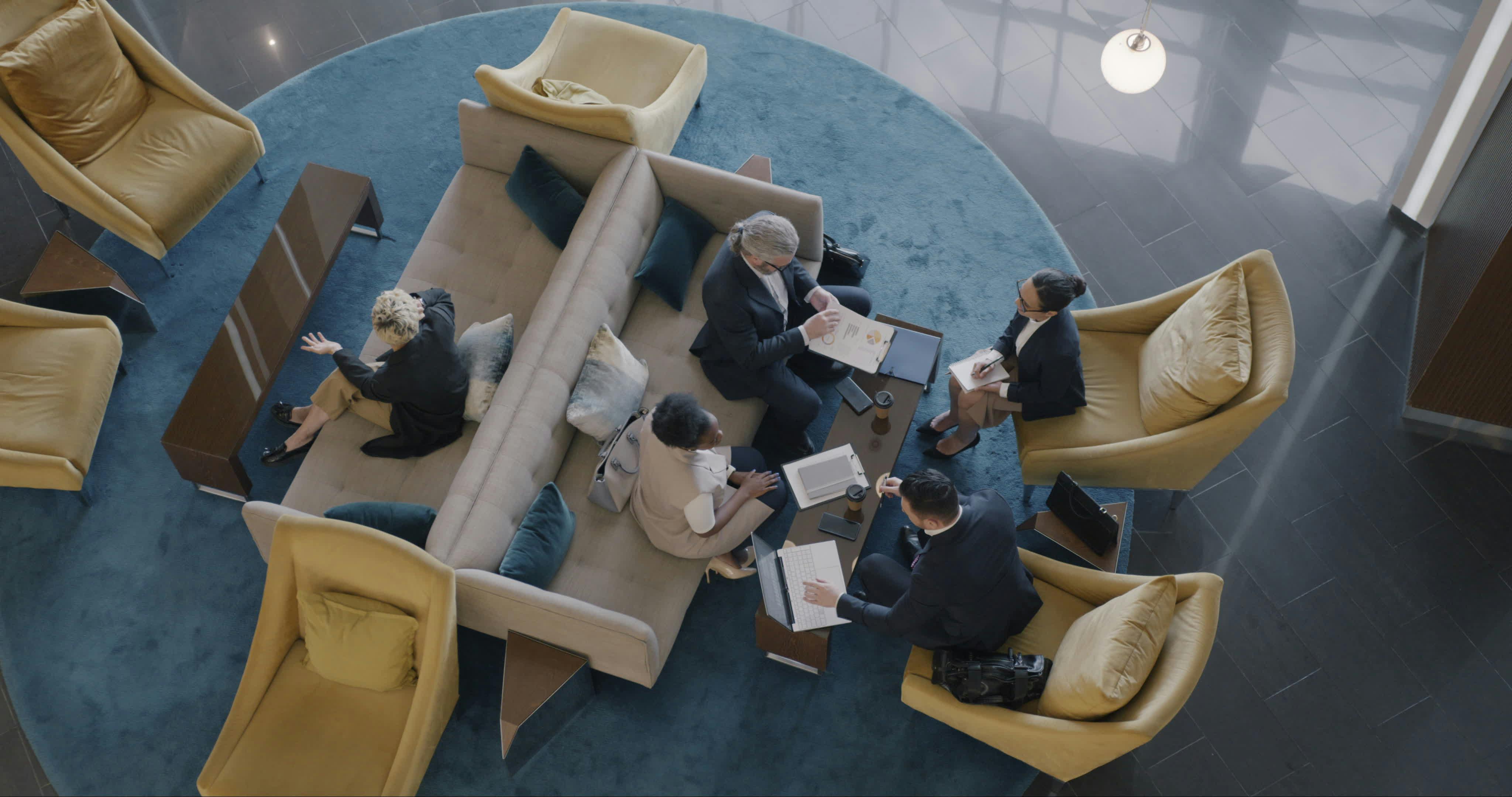 Discover hotel-reception-meeting, a story-driven footage | Artlist