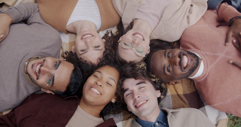 Happy, Smiling, Portrait, Friends by VITALY GARIEV – Stock Footage ...