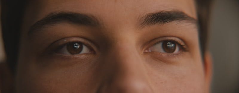 Man, Eyes, Contemplating, Student by Hans Peter Schepp – Stock Footage ...