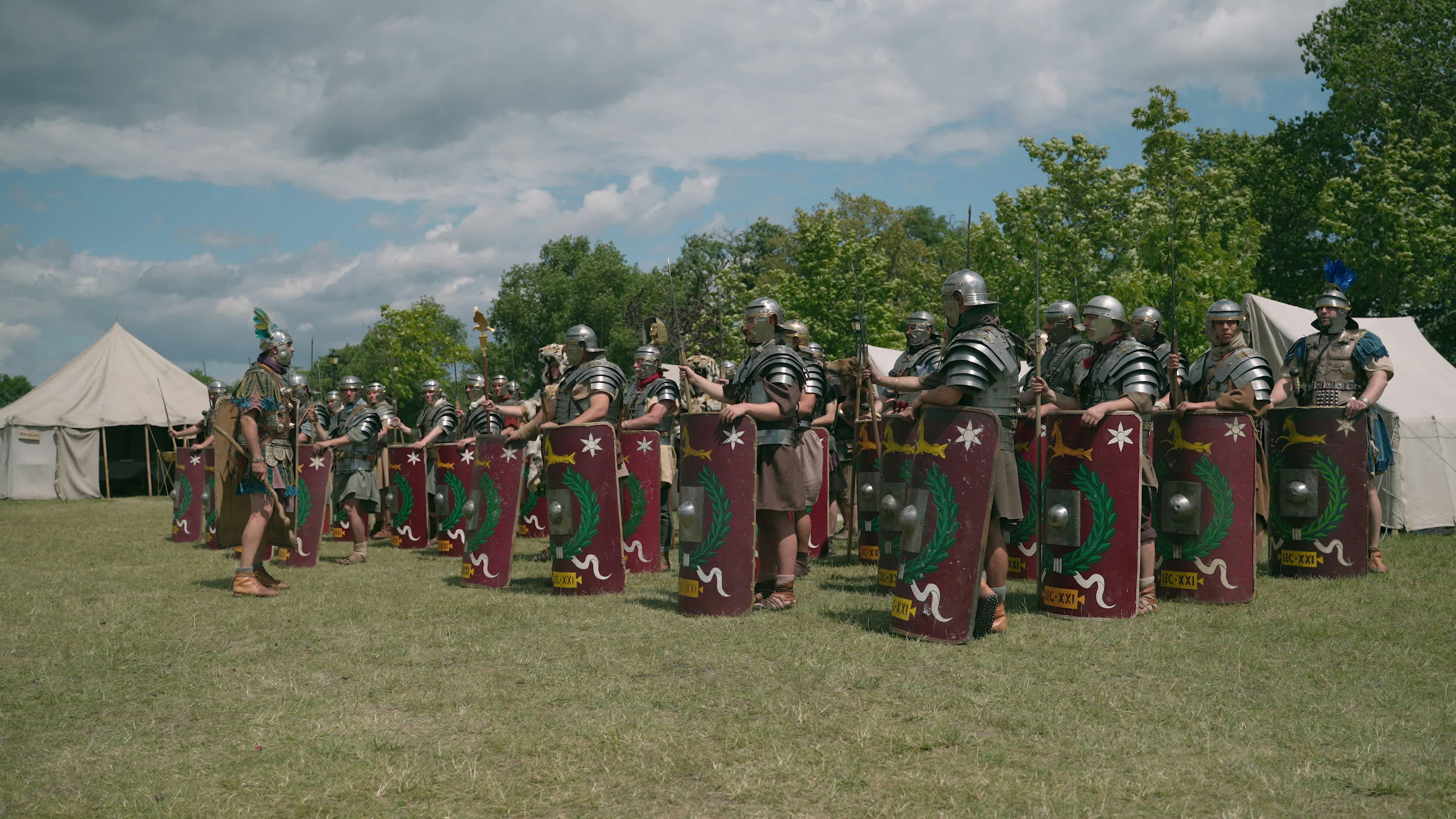 Discover ancient-roman-camp, a story-driven footage | Artlist