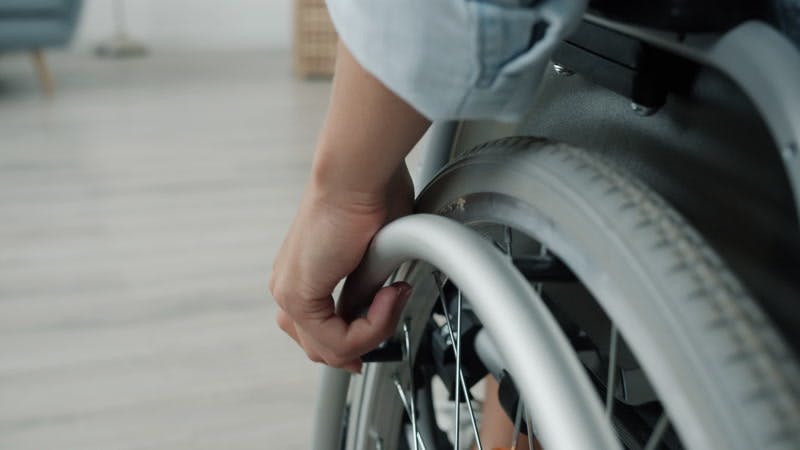 Living Room, Wheelchair, Disabled, Woman by VITALY GARIEV – Stock ...