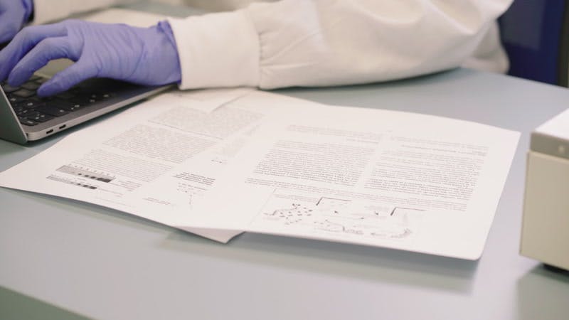 Gloves, Typing, Laptop Keyboard, Copying by Jose Lax Fernandez – Stock ...