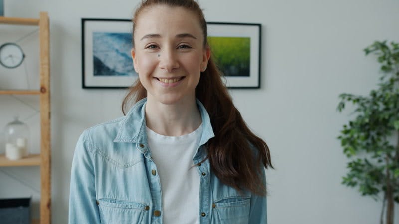 Looking At Camera, Thumbs Up, Smiling, Portrait by VITALY GARIEV ...