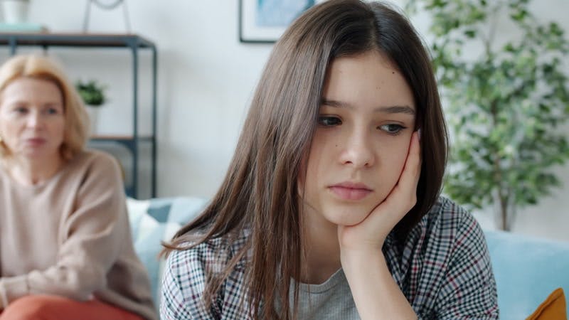 Daughter, Talking, Sitting, Quarrel by VITALY GARIEV – Stock Footage | Artlist