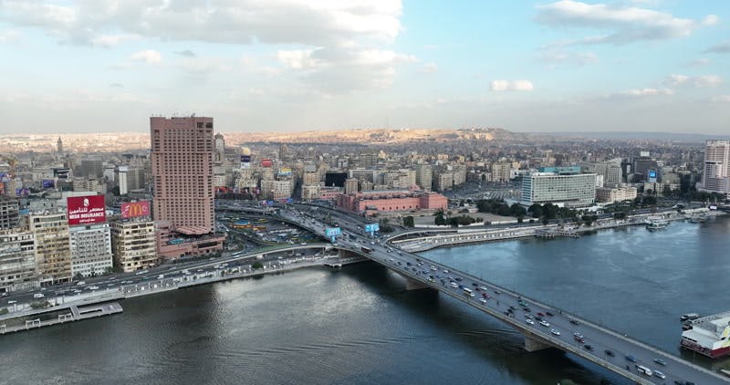 Cityscape, Egypt, Cairo, Drone by ImAAm – Stock Footage | Artlist