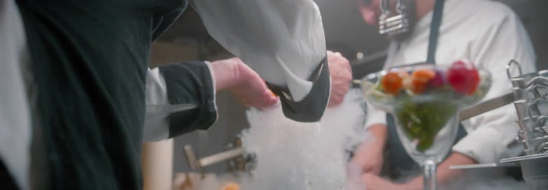 Cook, Dry Ice, Glass, White Smoke by Omri Ohana – Stock Footage | Artlist