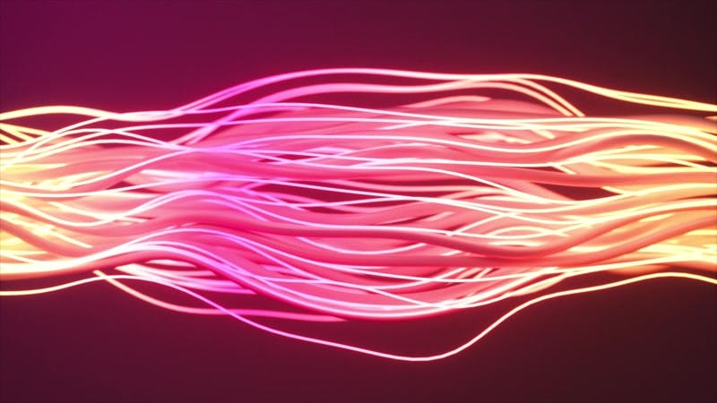 Optical Fibre, Glowing, Thread, Strands by FlashMovie – Stock Footage ...