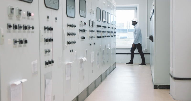 Data Center, Factory, Motor Control Center, Walking by Dmitrii ...