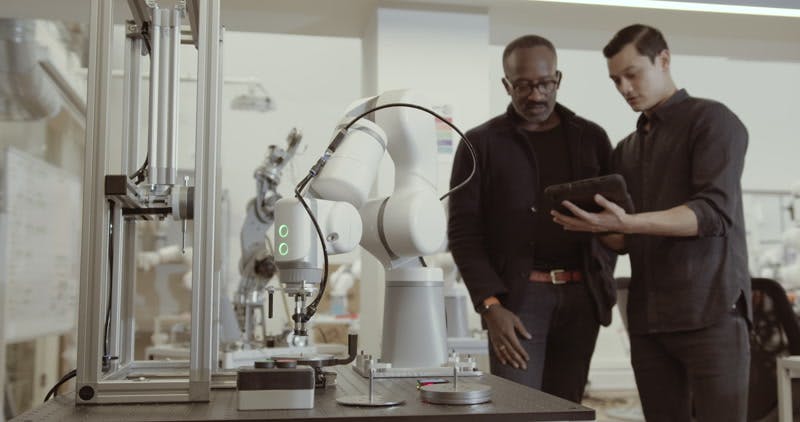 Robot, Robotic Arm, Programming, Engineer by Erwin de Boer – Stock Footage | Artlist