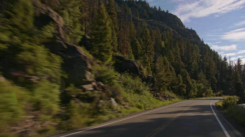 Drive, Clouds, Forest, Scenery by Tanner Fowler – Stock Footage | Artlist