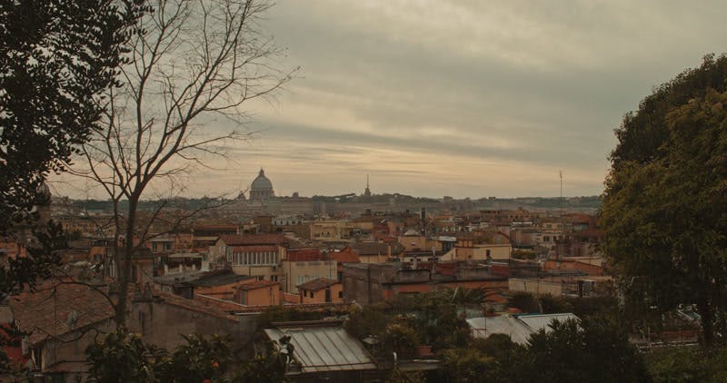 Windy, Trees, Roof, Houses by NicVisionS – Stock Footage | Artlist
