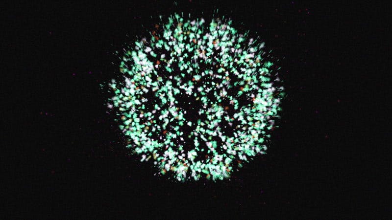 Particles, Explosive, Glow, Bursting by Motion Library – Stock Footage ...
