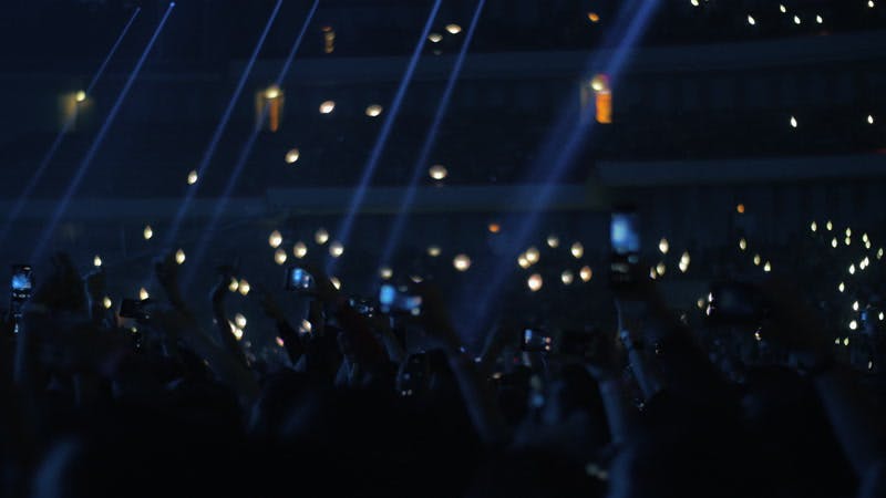 Cellphone, Recording, Crowd, Audience by Danil Rudenko – Stock Footage ...
