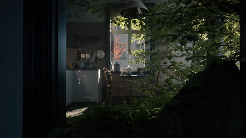 Wild Greenery, Kitchen, Room, Invaded by jmg-visuals – Stock Footage ...