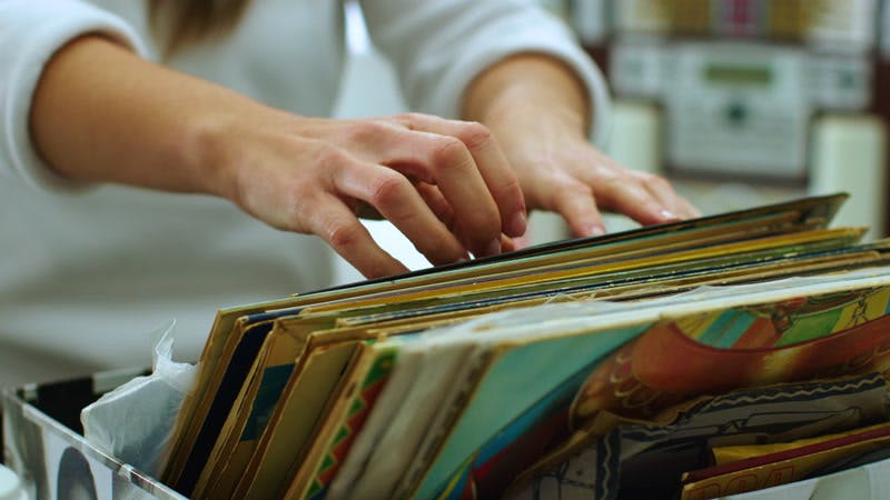 Searching, Record, Oldschool, Records by FaRi Elfarero – Stock Footage ...