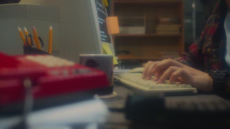 Computer, 90s, Office, Typing by Pressmaster – Stock Footage | Artlist