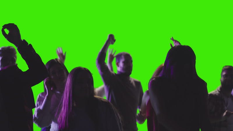 Green Screen, Crowd, Jumping, Cheering by Videophilia – Stock Footage ...