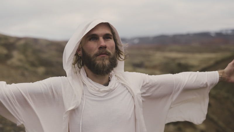 Praying, Standing, Ceremony, White Cape by Morten Lovechild – Stock ...