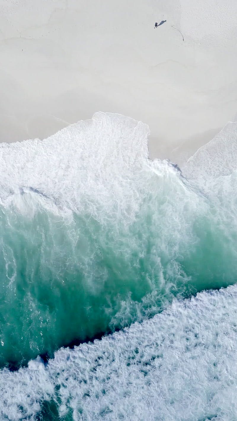 Waves, Vertical, Ocean, Coast by Armand Dijcks Visuals – Stock Footage ...