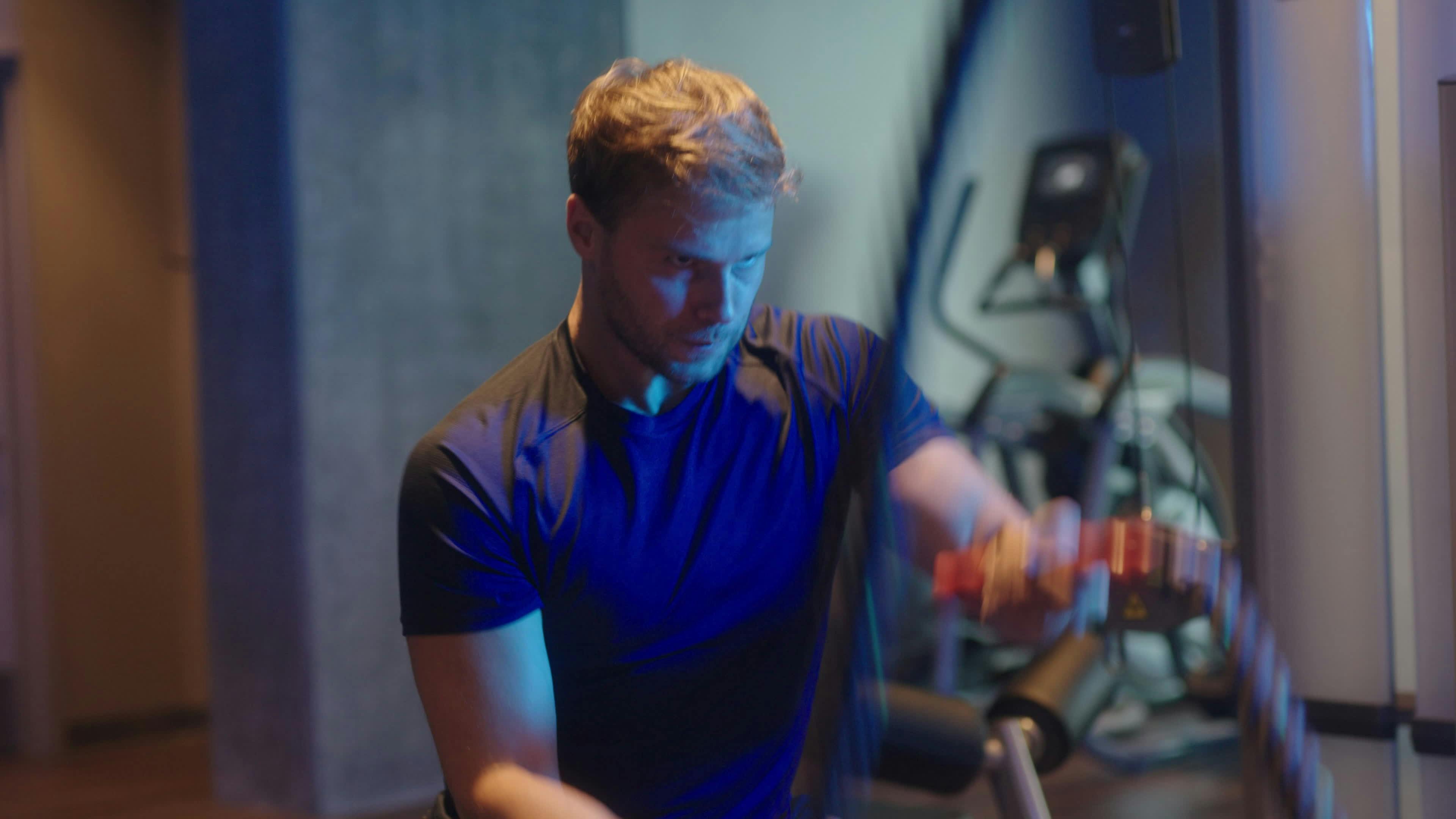 Discover man-training-in-a-gym, a story-driven footage | Artlist